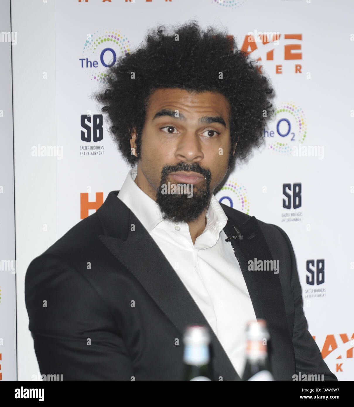 Former world heavyweight champion David Haye marks his return to action ...