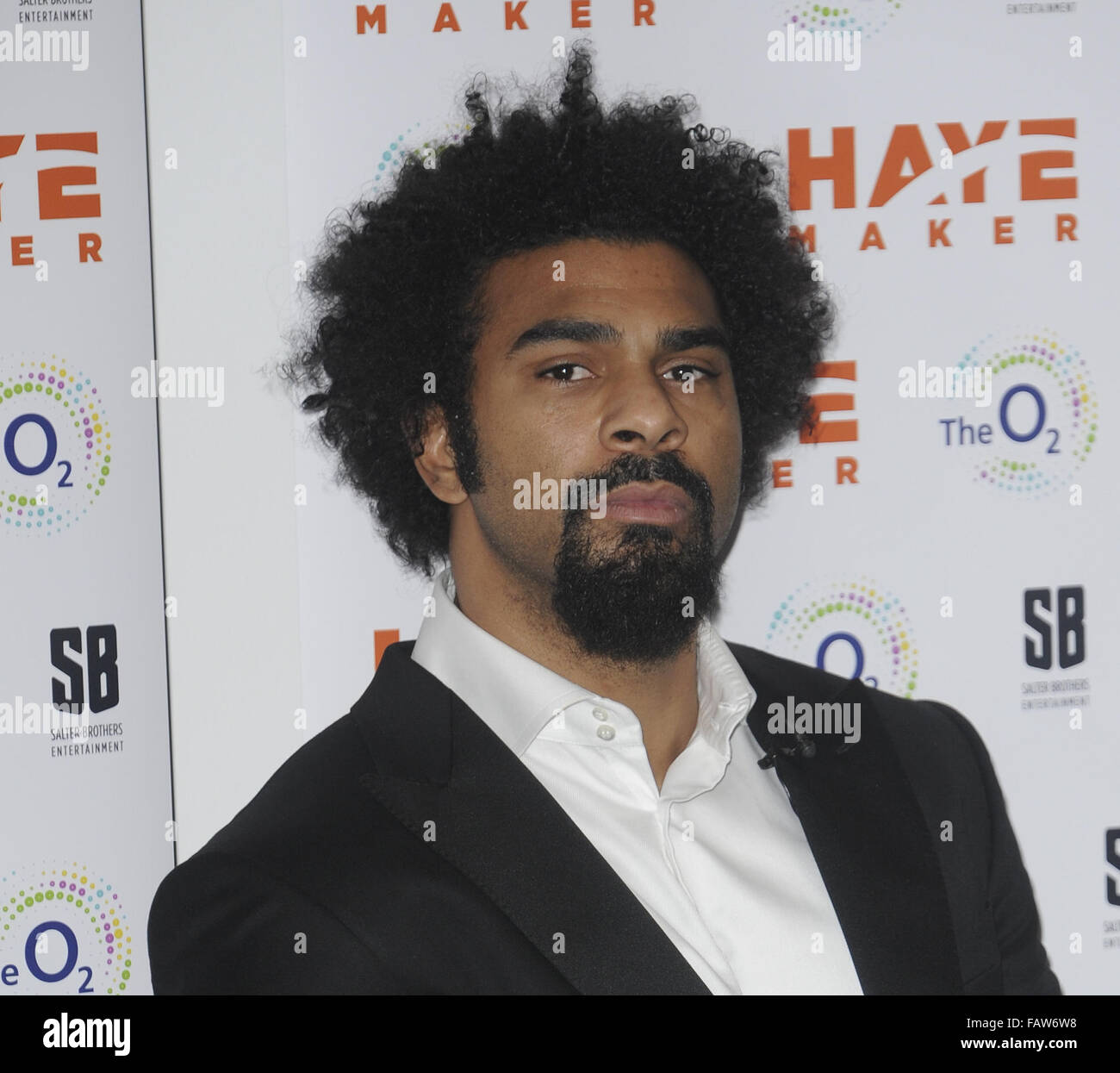 Former world heavyweight champion David Haye marks his return to action ...