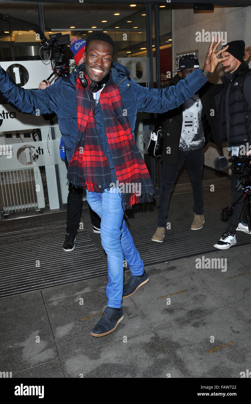 Reggie n Bollie from XFactor at BBC Radio 1 Featuring: Reggie n Bollie ...