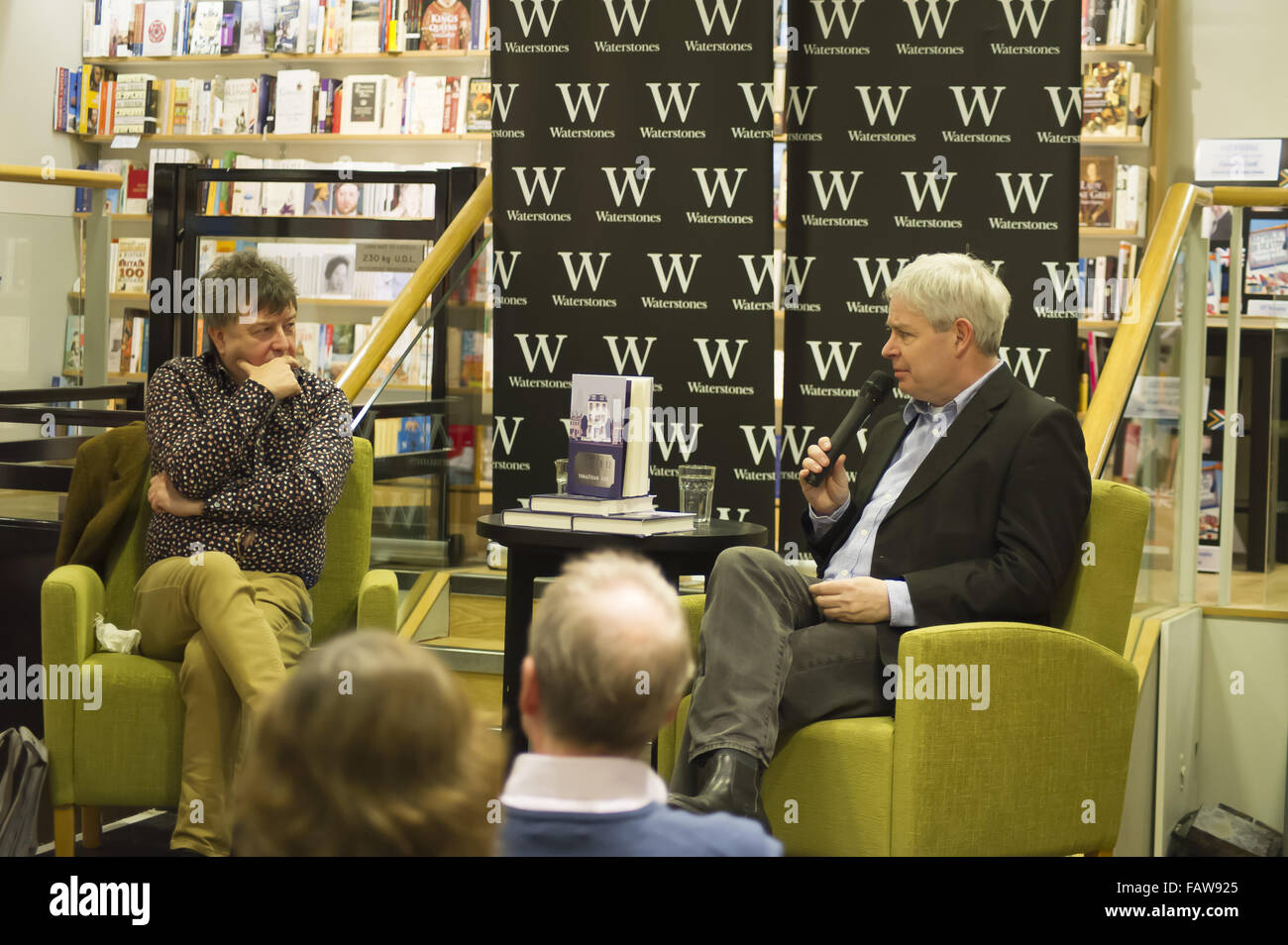 An evening with novelist Jonathan Coe and radio presenter Stuart ...