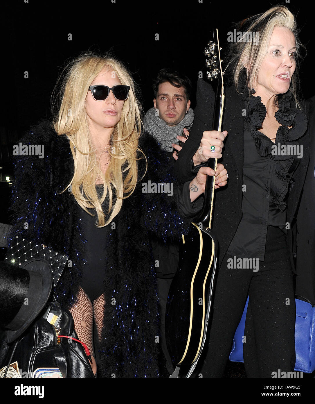 Lady Gaga spends her third straight day at a recording studio in Kings ...