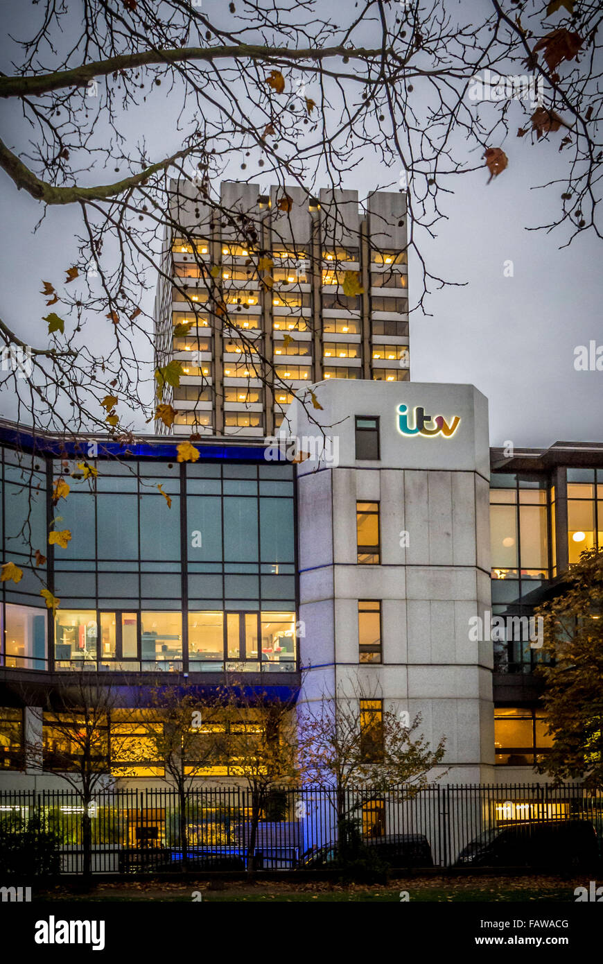 ITV offices and studios, South Bank, London, UK Stock Photo - Alamy