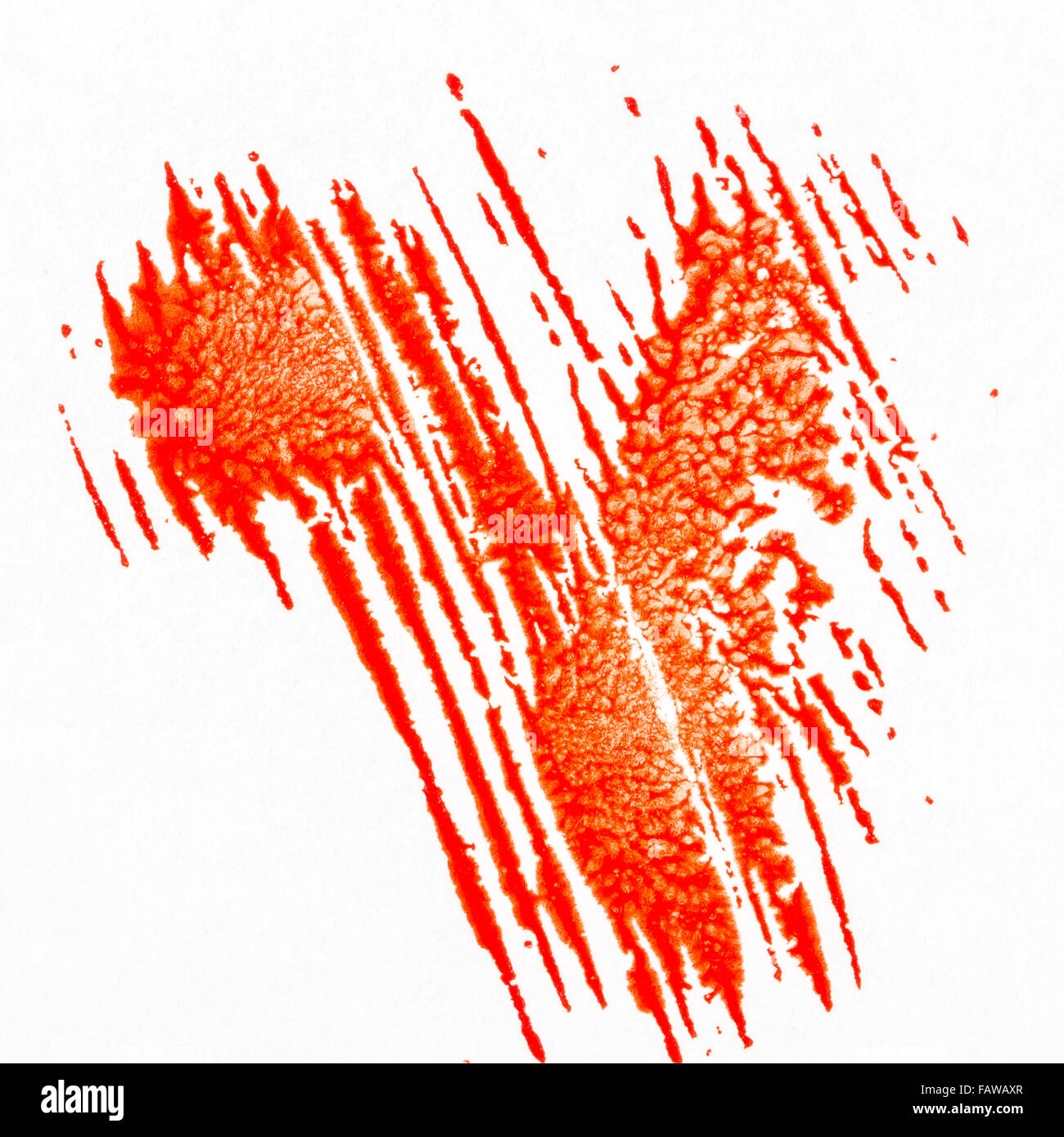 Abstract hand painted red acrylic arts background Stock Photo - Alamy