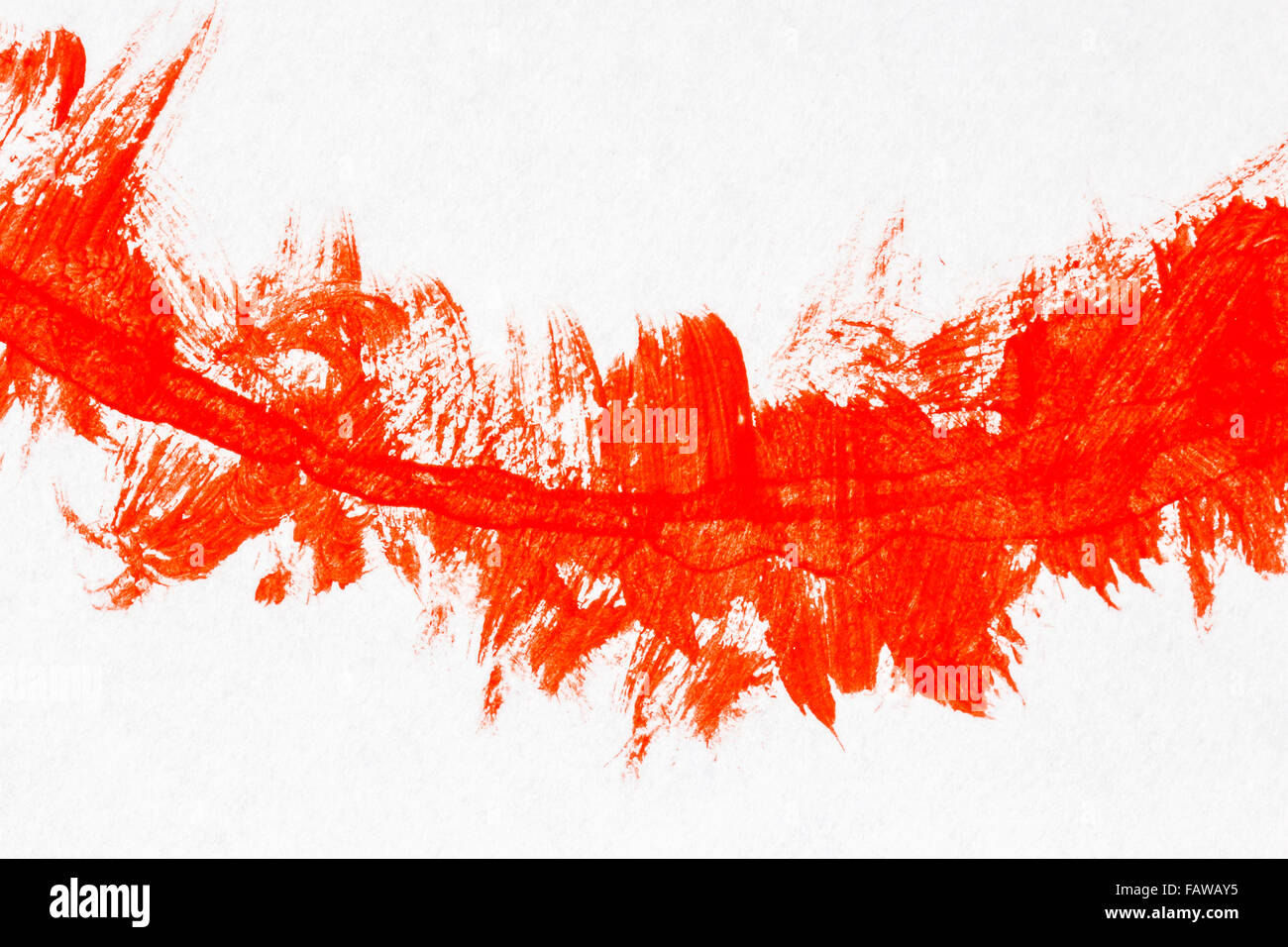 Abstract hand painted red acrylic arts background Stock Photo - Alamy