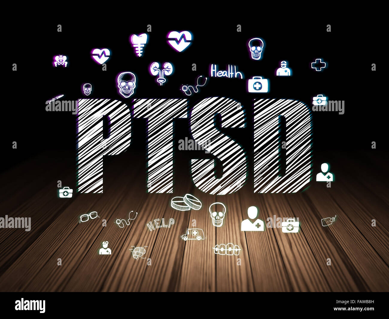 Healthcare concept ptsd in hi-res stock photography and images - Alamy