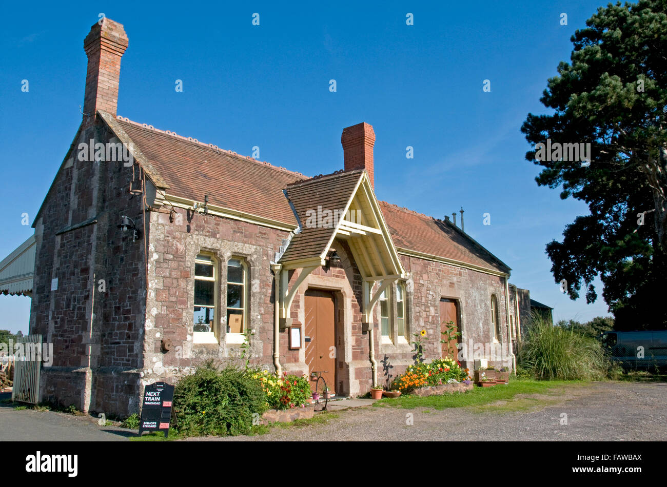 Dunster railway station, Somerset Stock Photo - Alamy