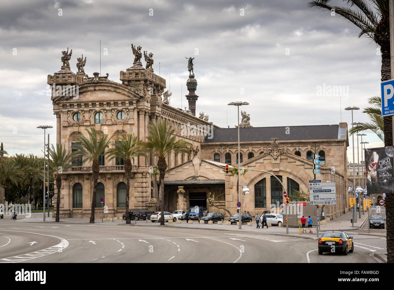 Customs house in barcelona hi-res stock photography and images - Alamy
