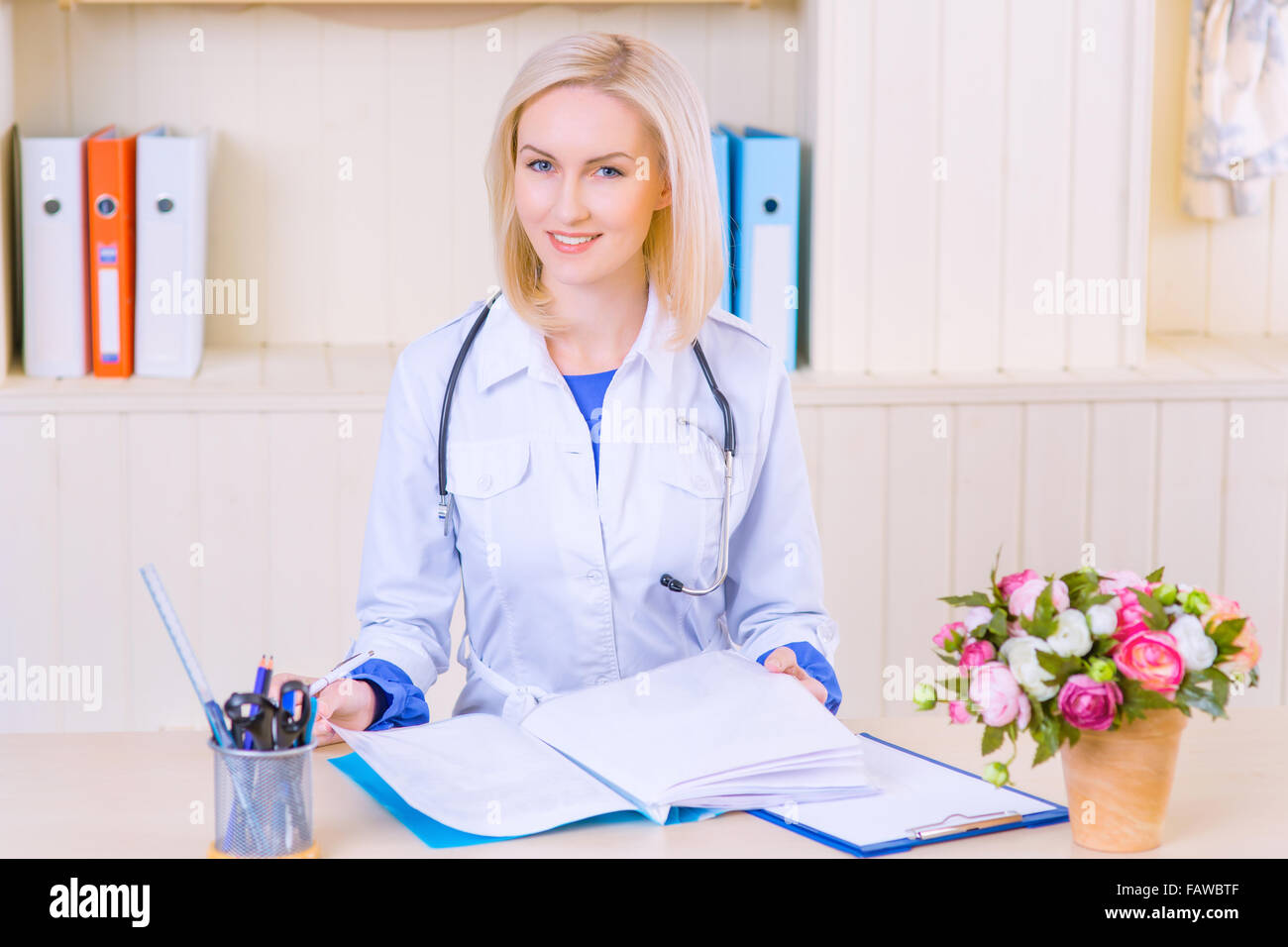 Professional nurse involved in work Stock Photo - Alamy