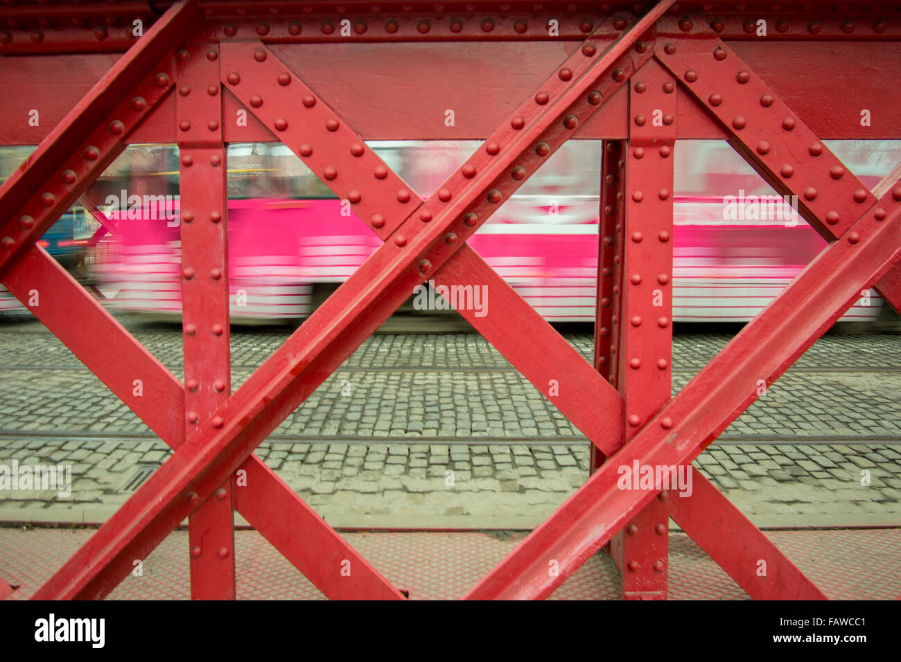 structural steel bridge Stock Photo - Alamy