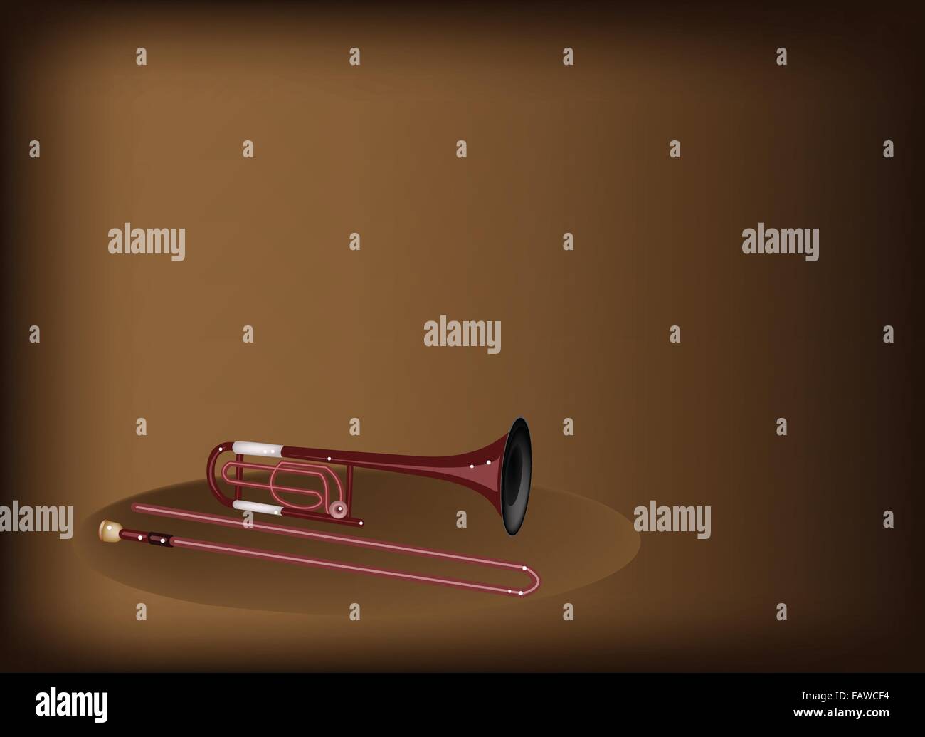 Alto trombone clef Stock Vector Images - Alamy