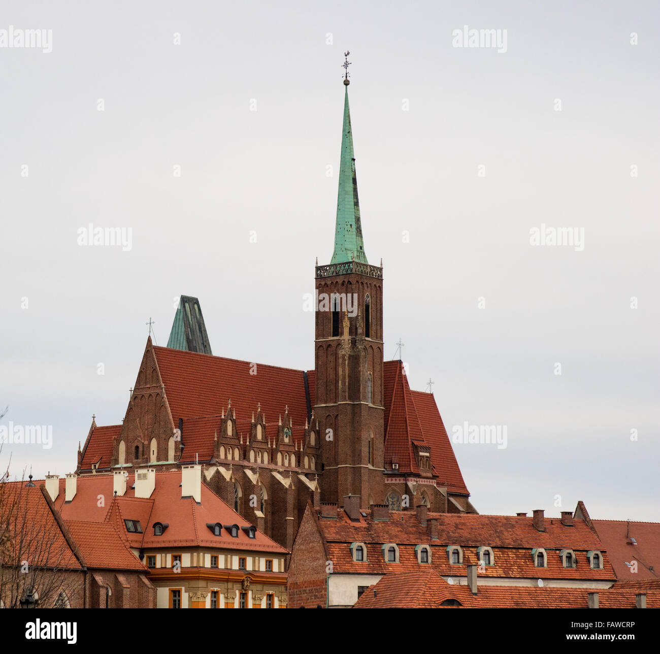 Wroclaw in winter Stock Photo - Alamy