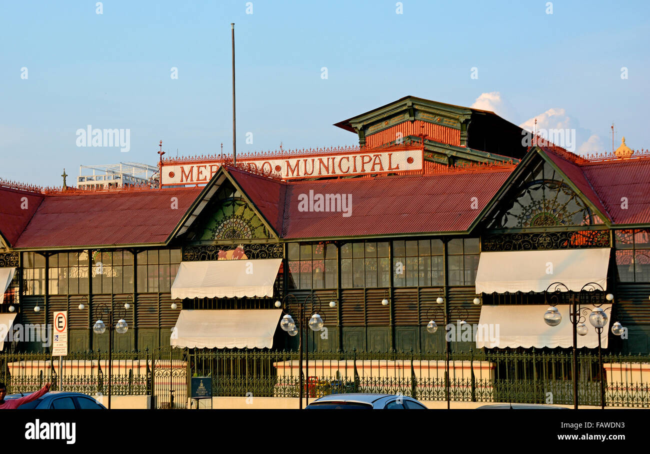 municipal market Manaus Amazonas Brazil Stock Photo - Alamy