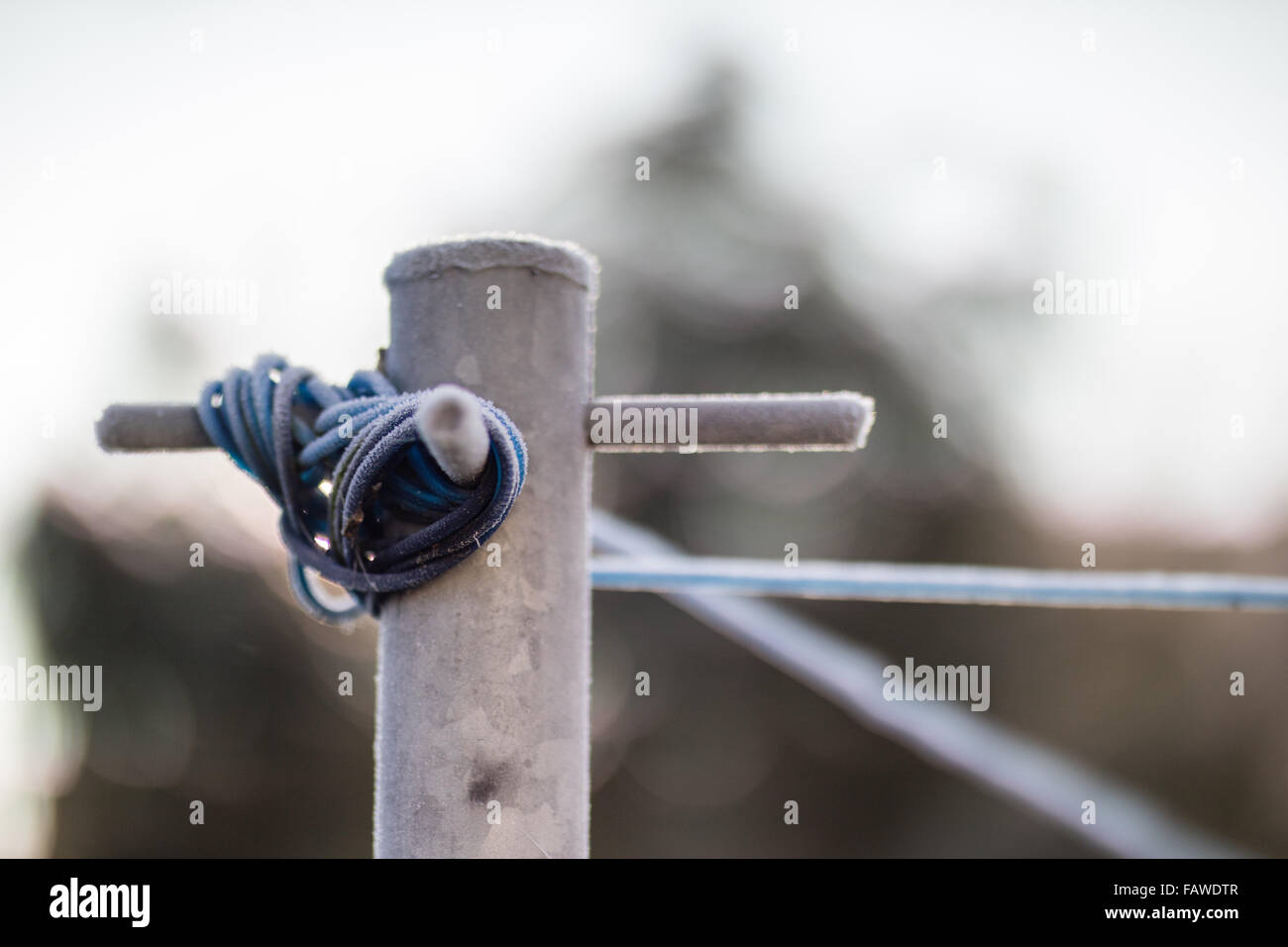 Close up of frozen rope hi-res stock photography and images - Alamy