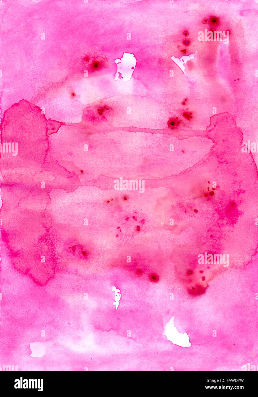 Watercolour red vivid cute texture for design Stock Photo - Alamy