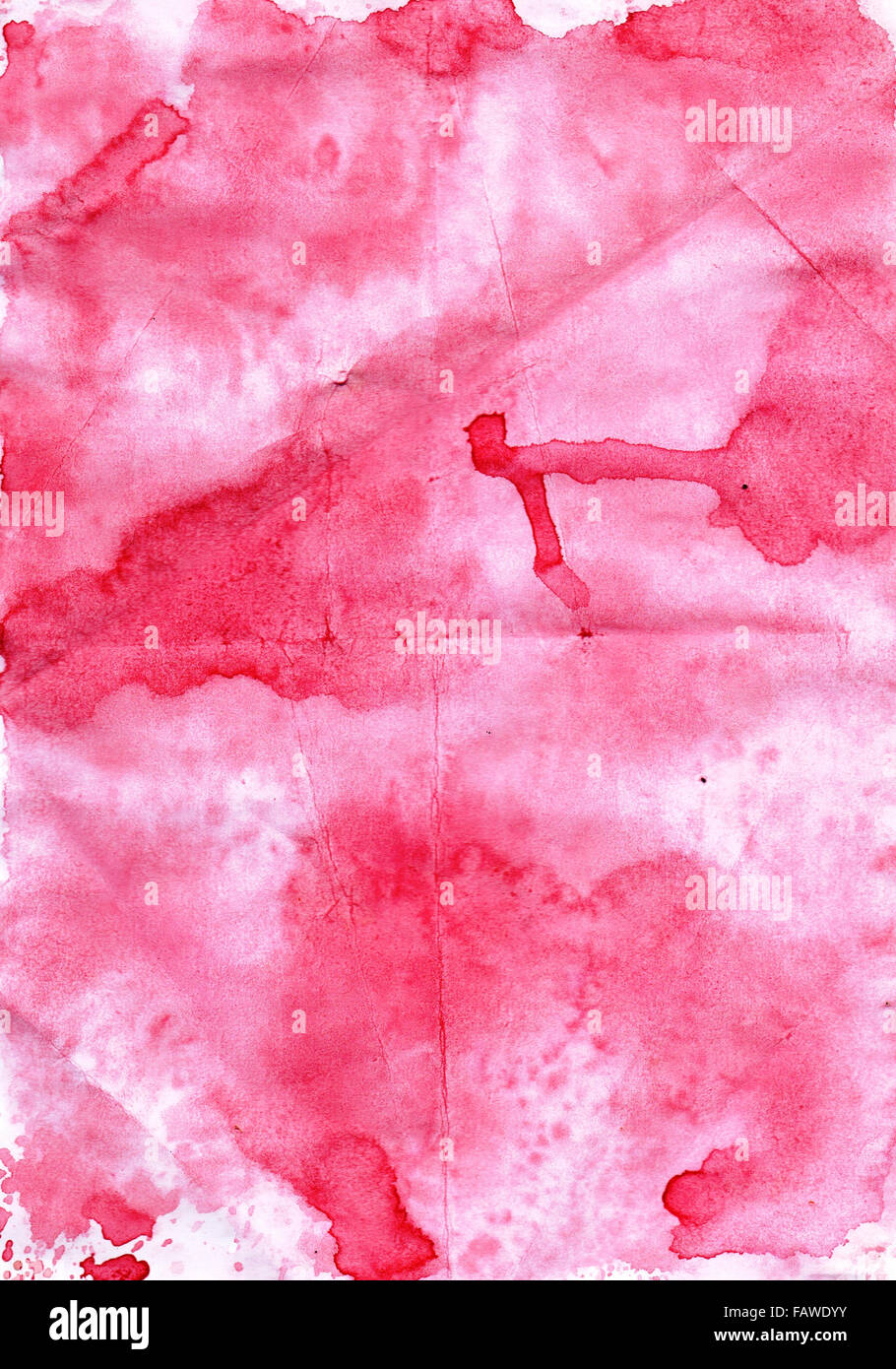 Watercolour pink vivid cute background for design Stock Photo - Alamy