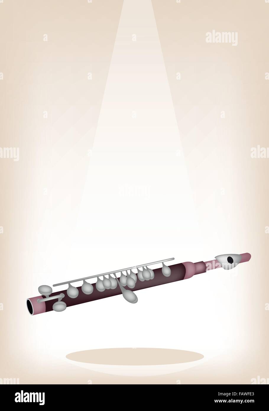 Piccolo instrument Stock Vector Images - Alamy