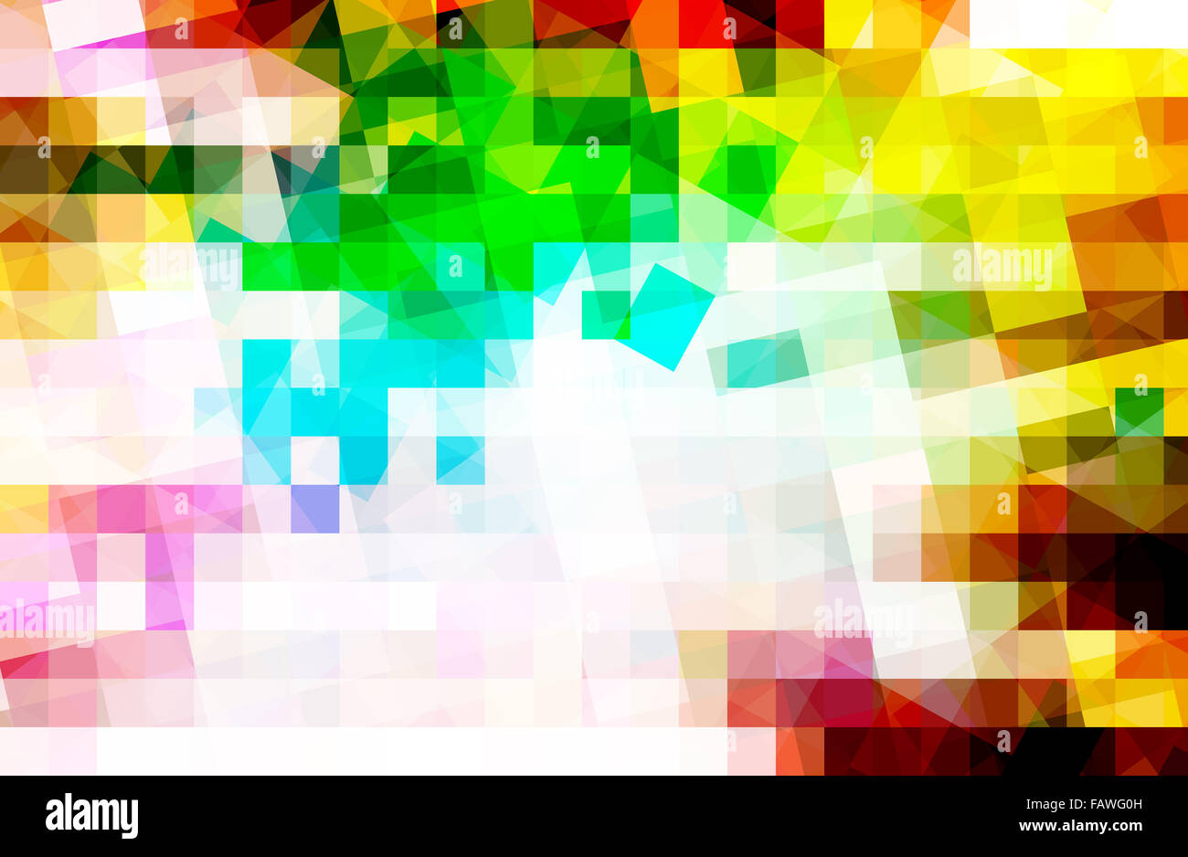 abstract multi color background with square geometric pattern Stock ...