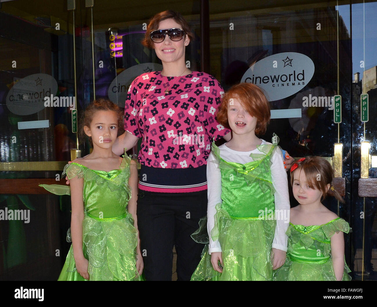 London, UK. Camila Rutherford and children at VIP Gala screening of ...