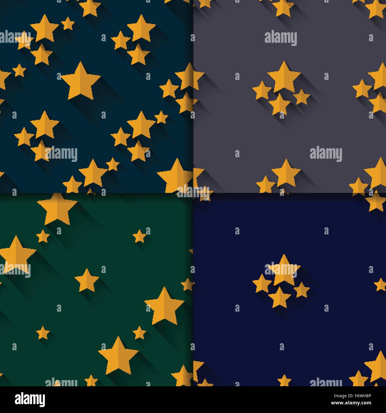 Seamless starry patterns Stock Vector Image & Art - Alamy
