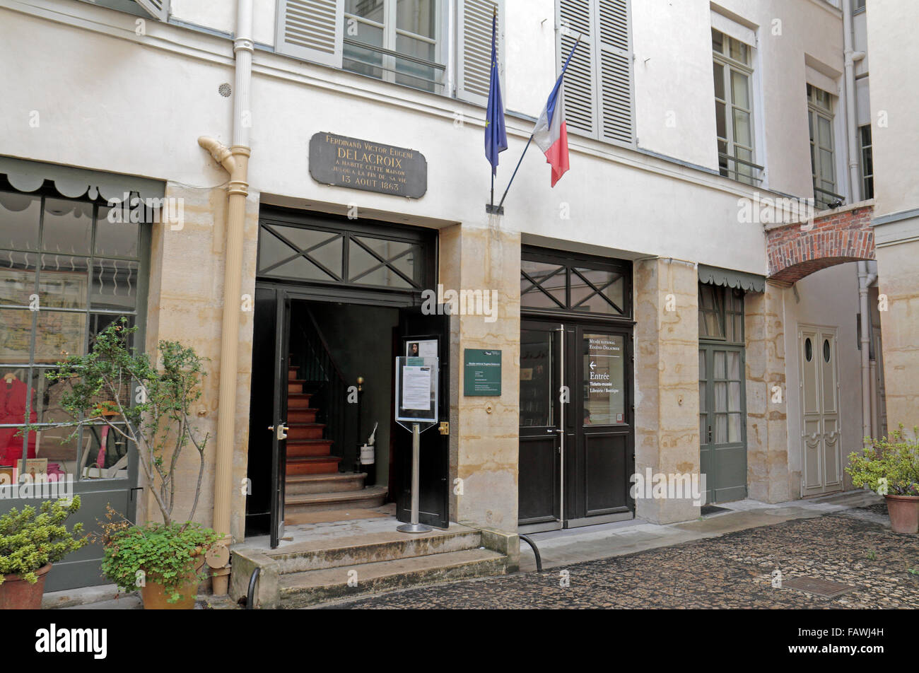 Eugene delacroix museum hi-res stock photography and images - Alamy