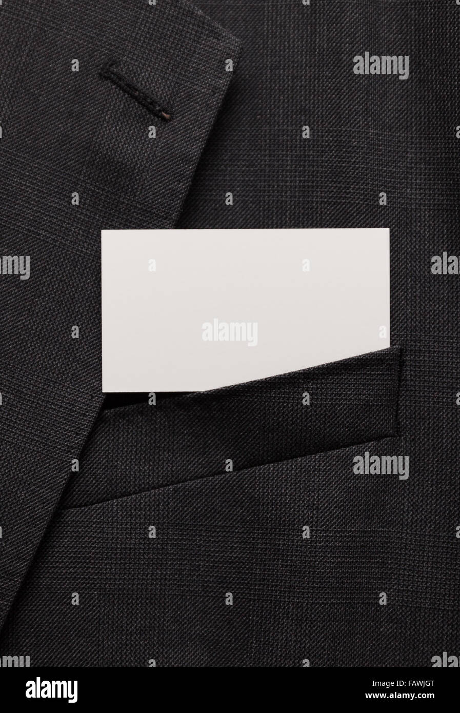 Business card in a suit pocket Stock Photo - Alamy