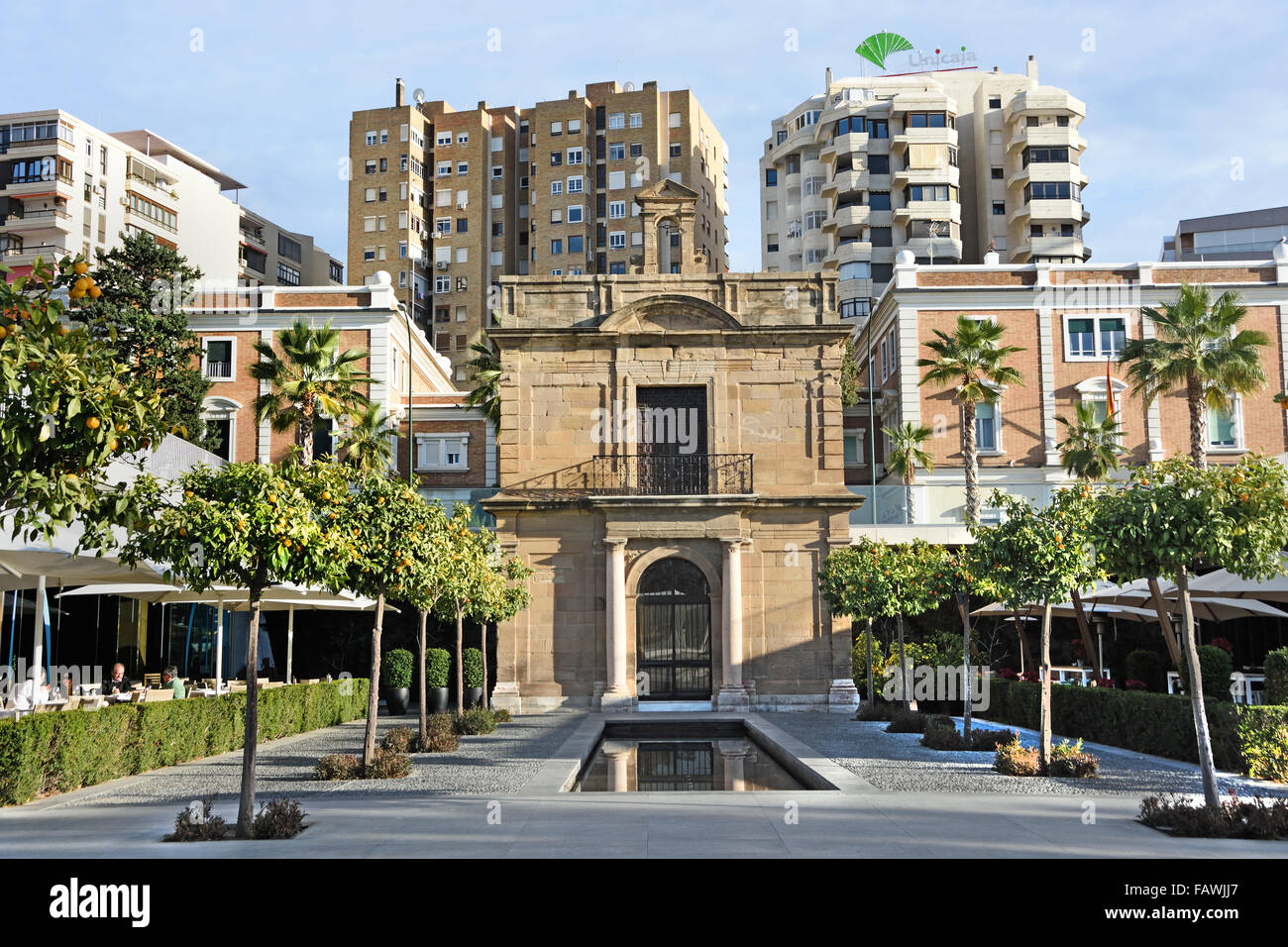 Malaga Sea Harbor Port Spanish Spain Andalusia Stock Photo - Alamy