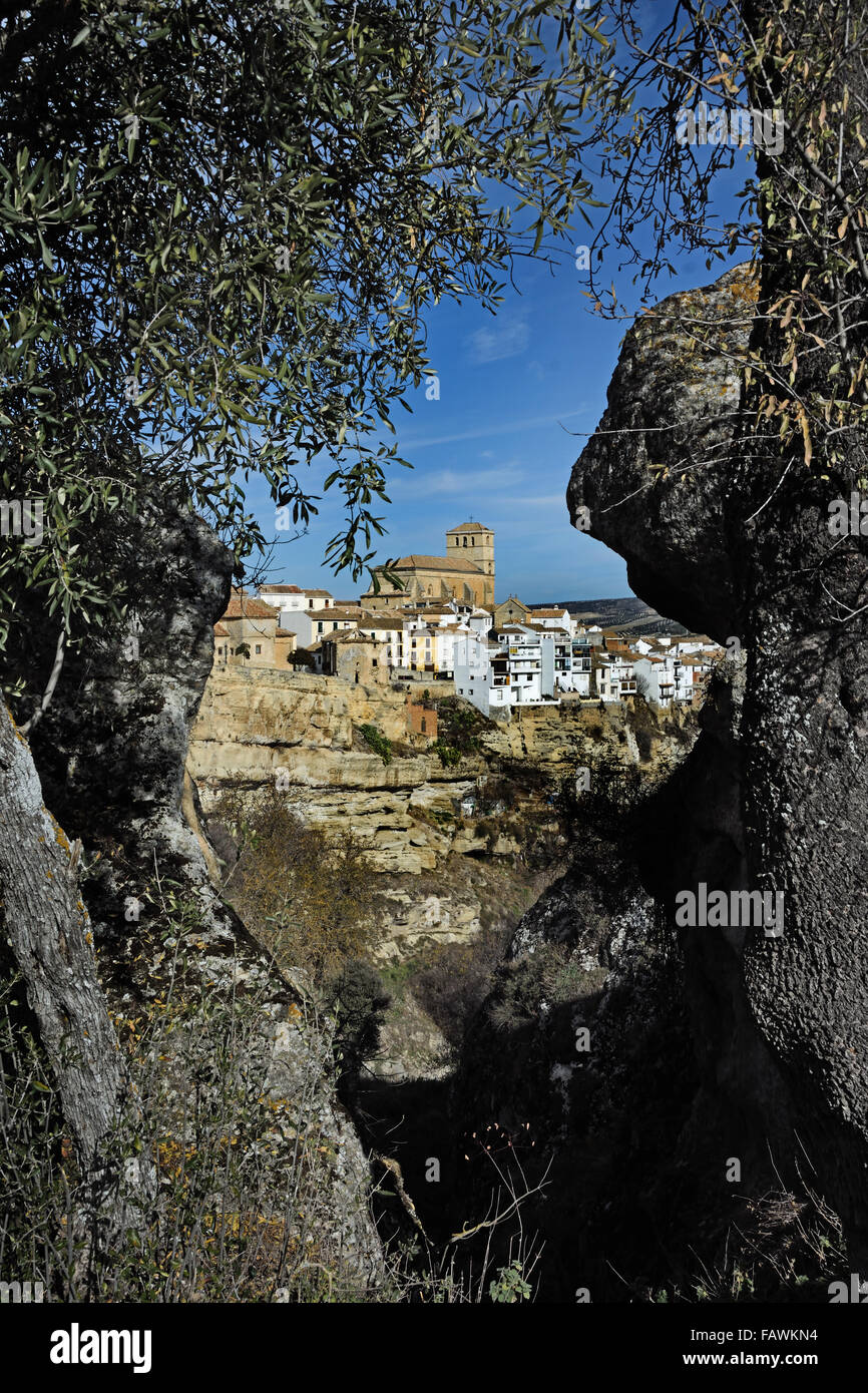 Alhama de Granada ( View over the gorge of Río Alhama ) 1482 the ...