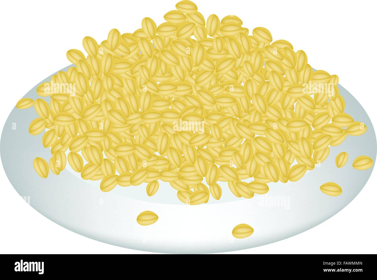 Chick pea dish Stock Vector Images - Alamy