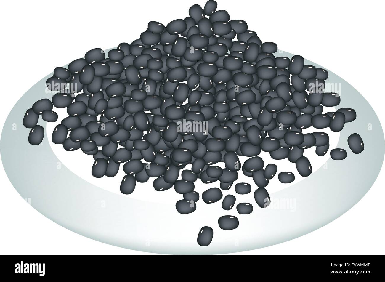 Dried food dish Stock Vector Images - Alamy