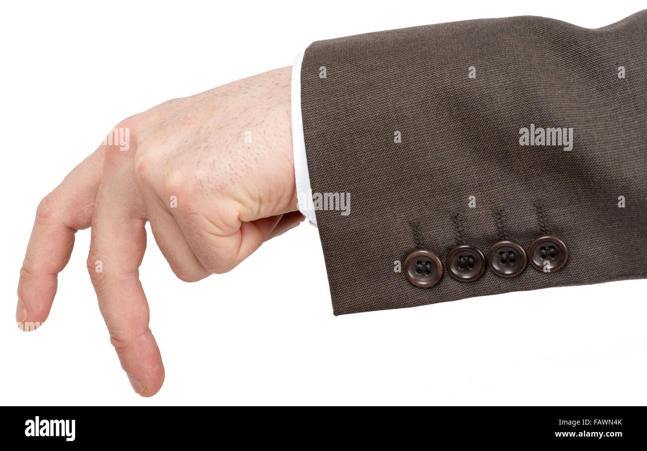 Male hand walking Stock Photo - Alamy