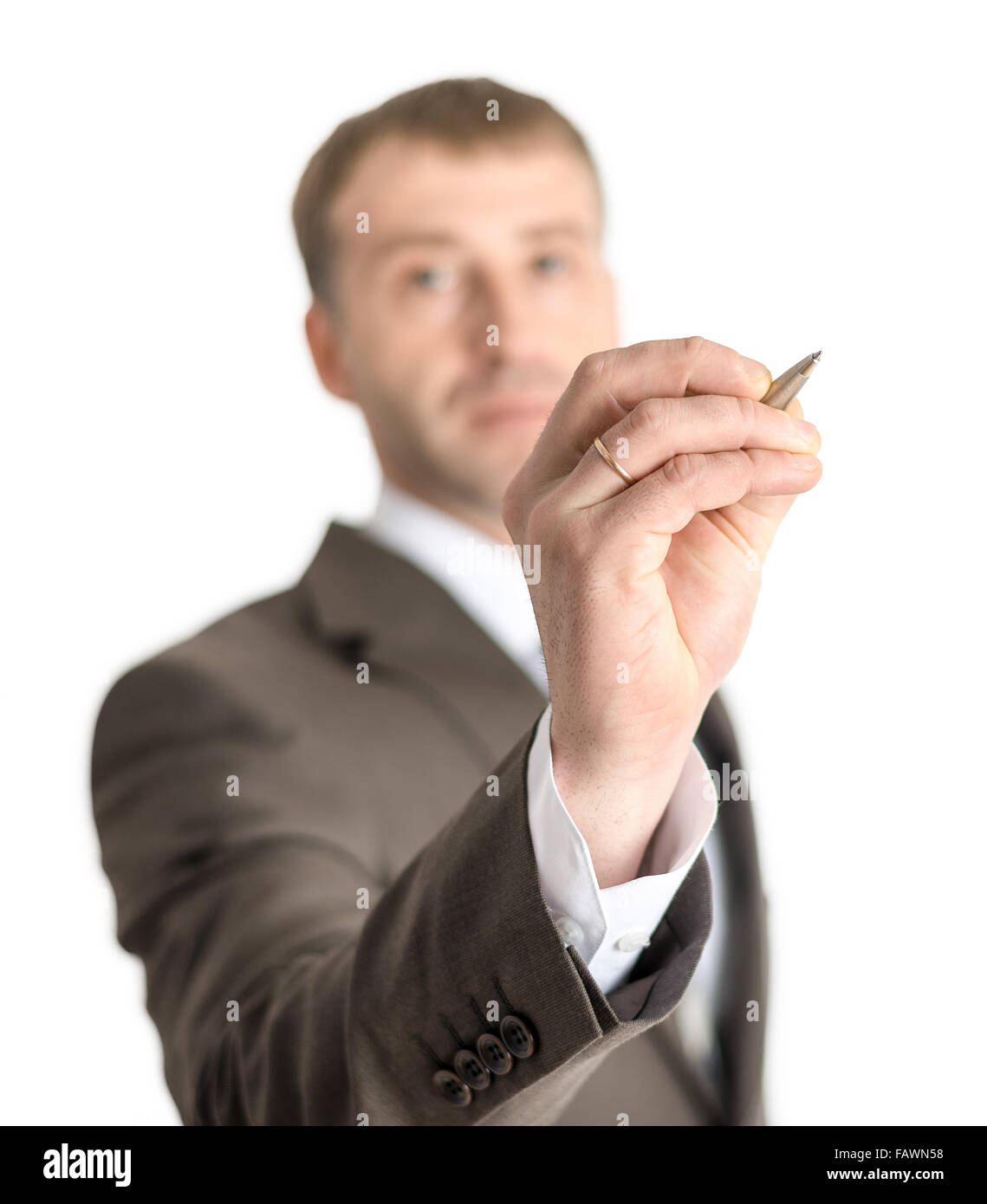 Banker screen hi-res stock photography and images - Alamy