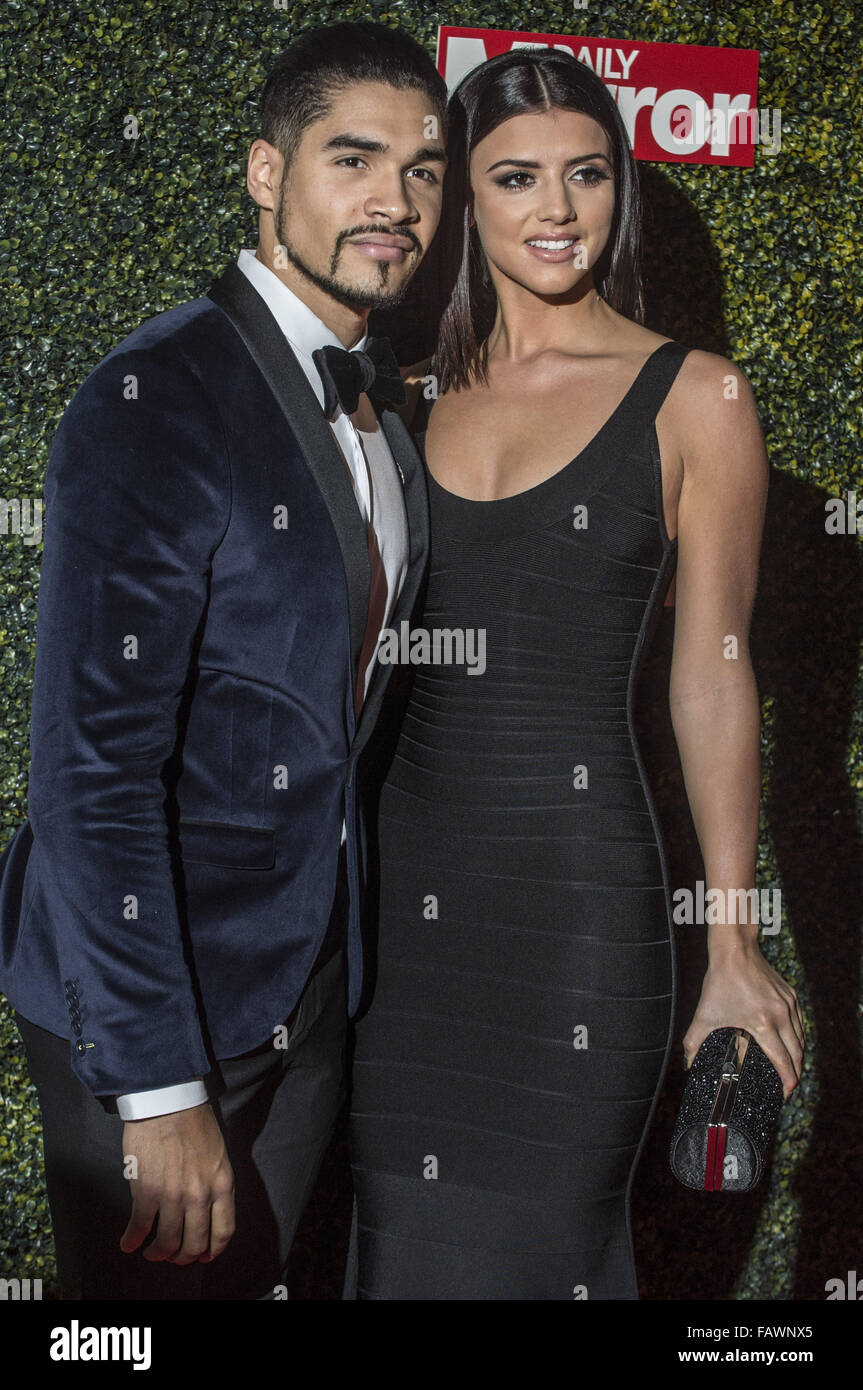 Celebrities attends the "Daily Mirror Pride of Sports Awards" at the ...