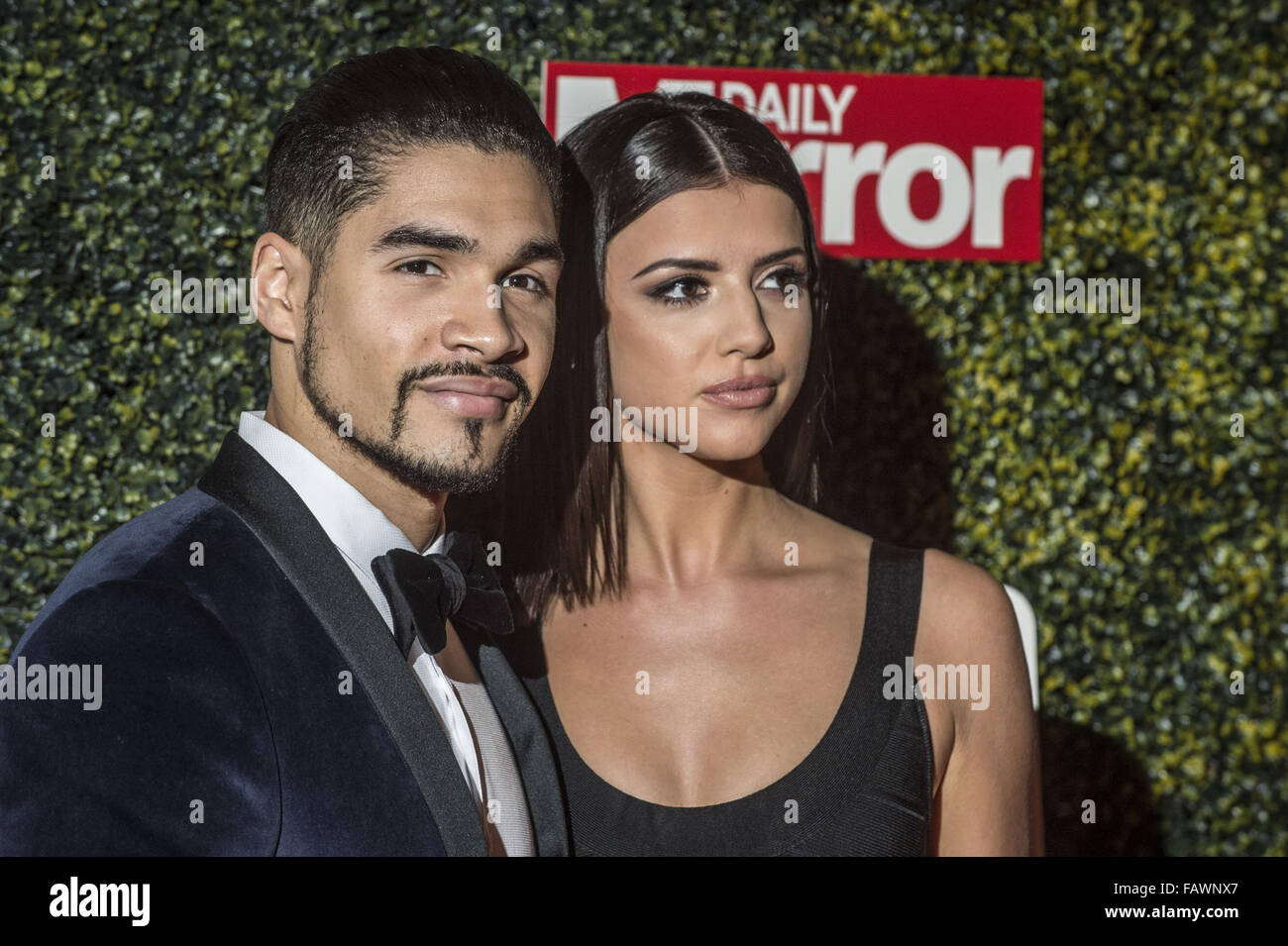 Celebrities attends the "Daily Mirror Pride of Sports Awards" at the ...