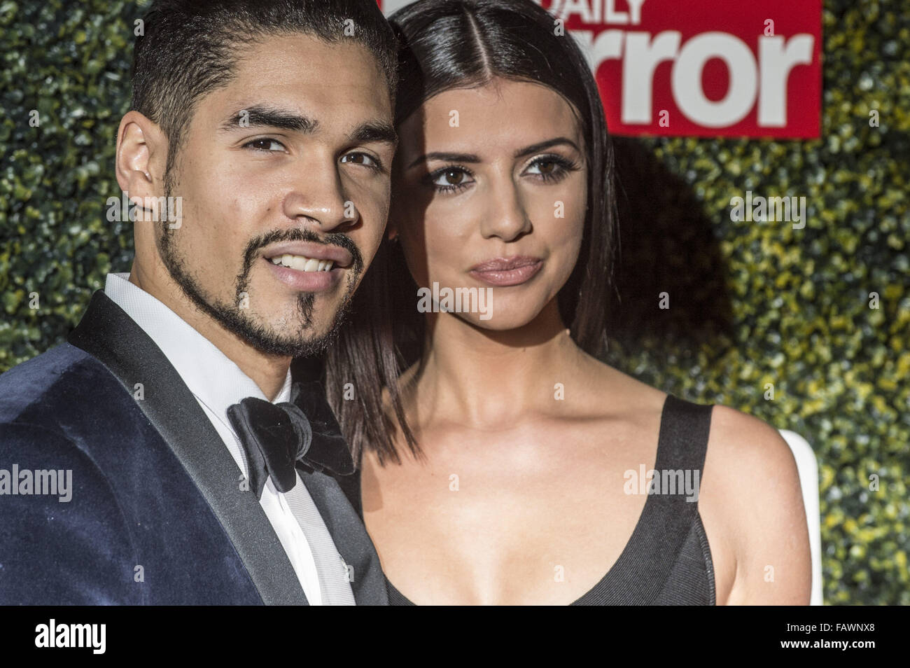 Celebrities attends the "Daily Mirror Pride of Sports Awards" at the ...
