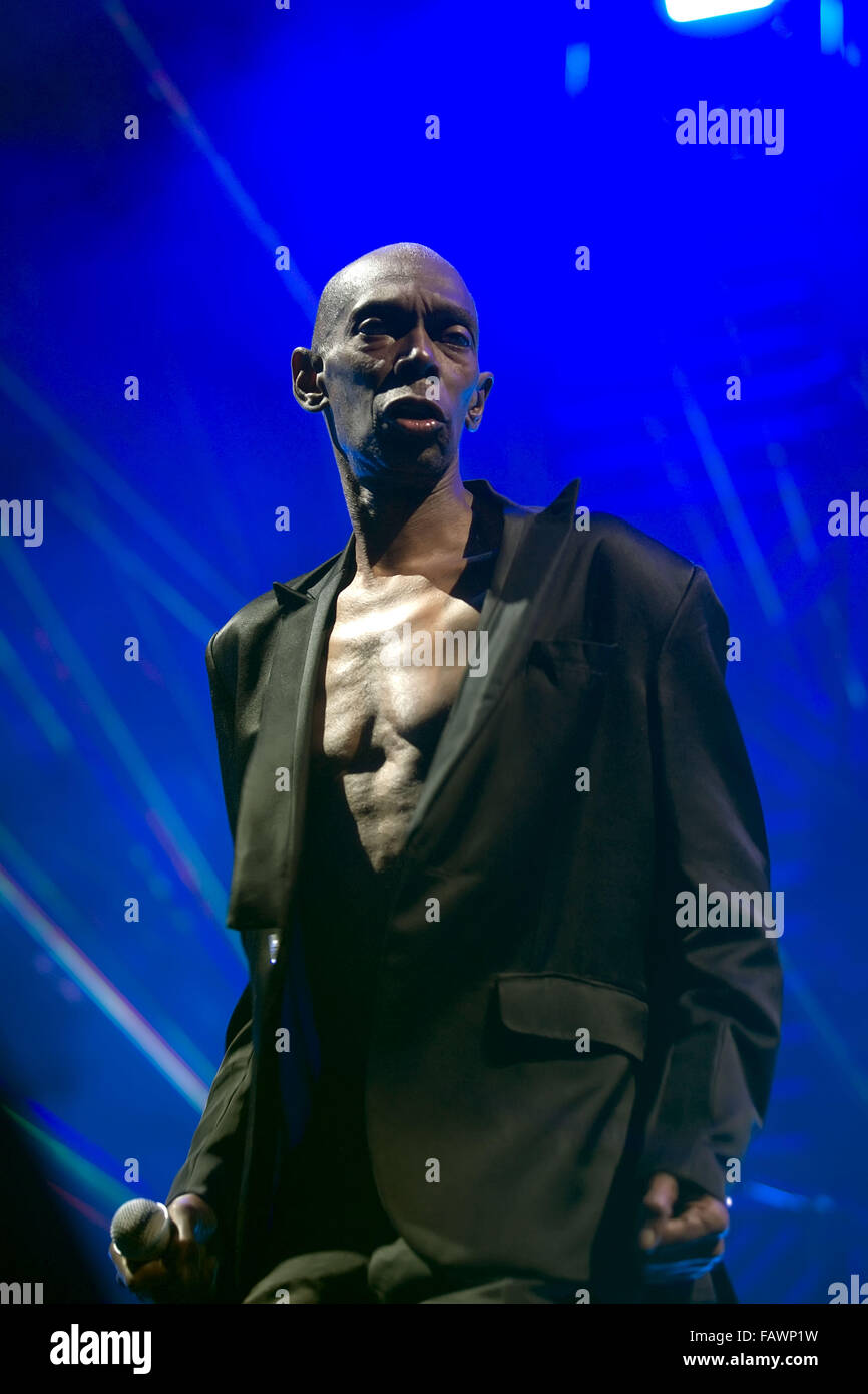 Faithless performing live in concert at the SSE Hydro at the SECC in ...