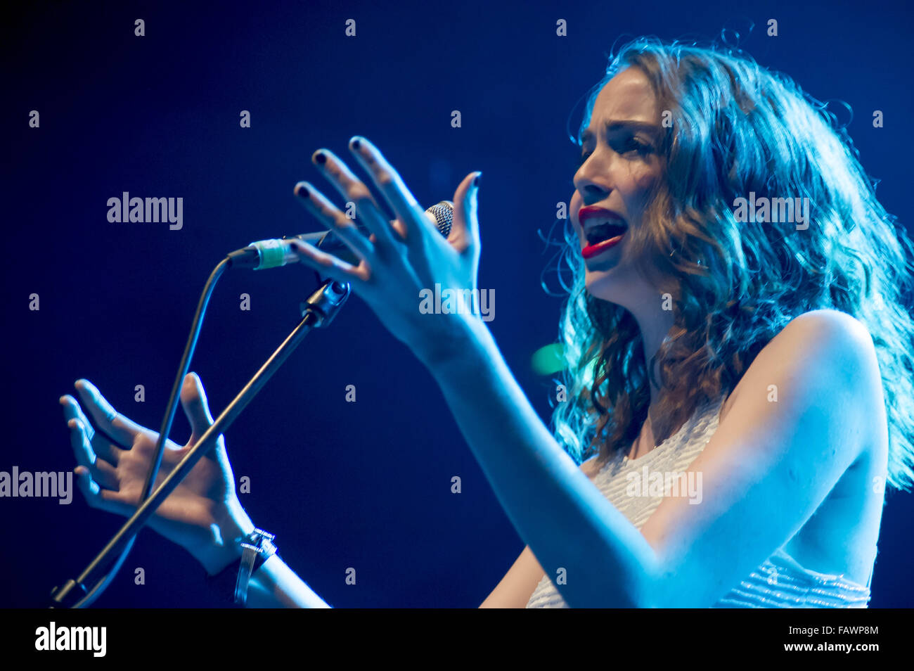 Eva Stone performing live on stage at O2 Institute Birmingham Featuring ...