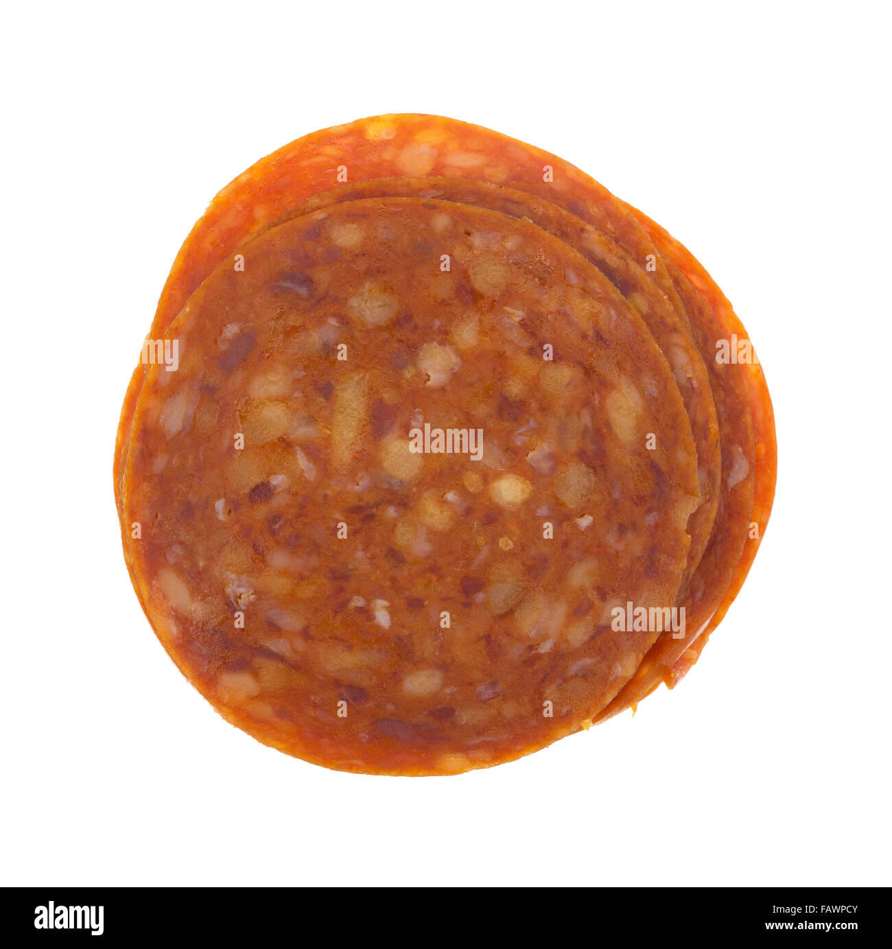 Pepperoni slices hi-res stock photography and images - Alamy