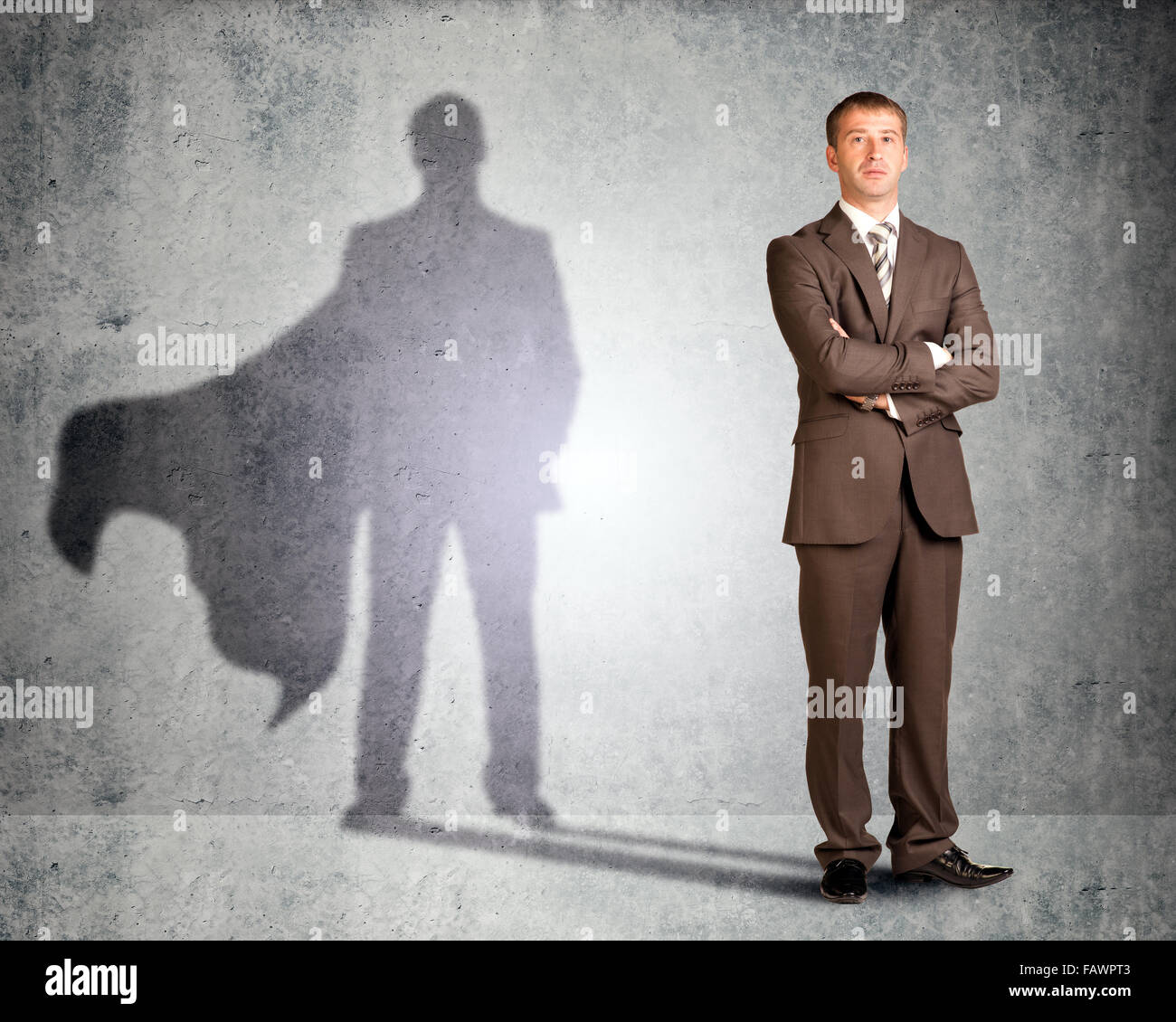 Superman Outline Shadow