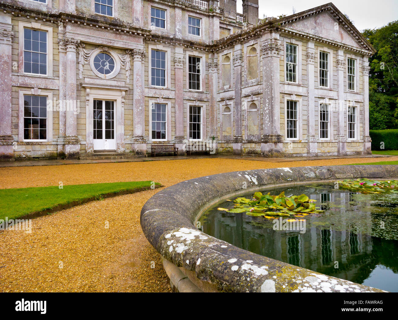 Appuldurcombe House the shell of a large 18th century baroque mansion ...