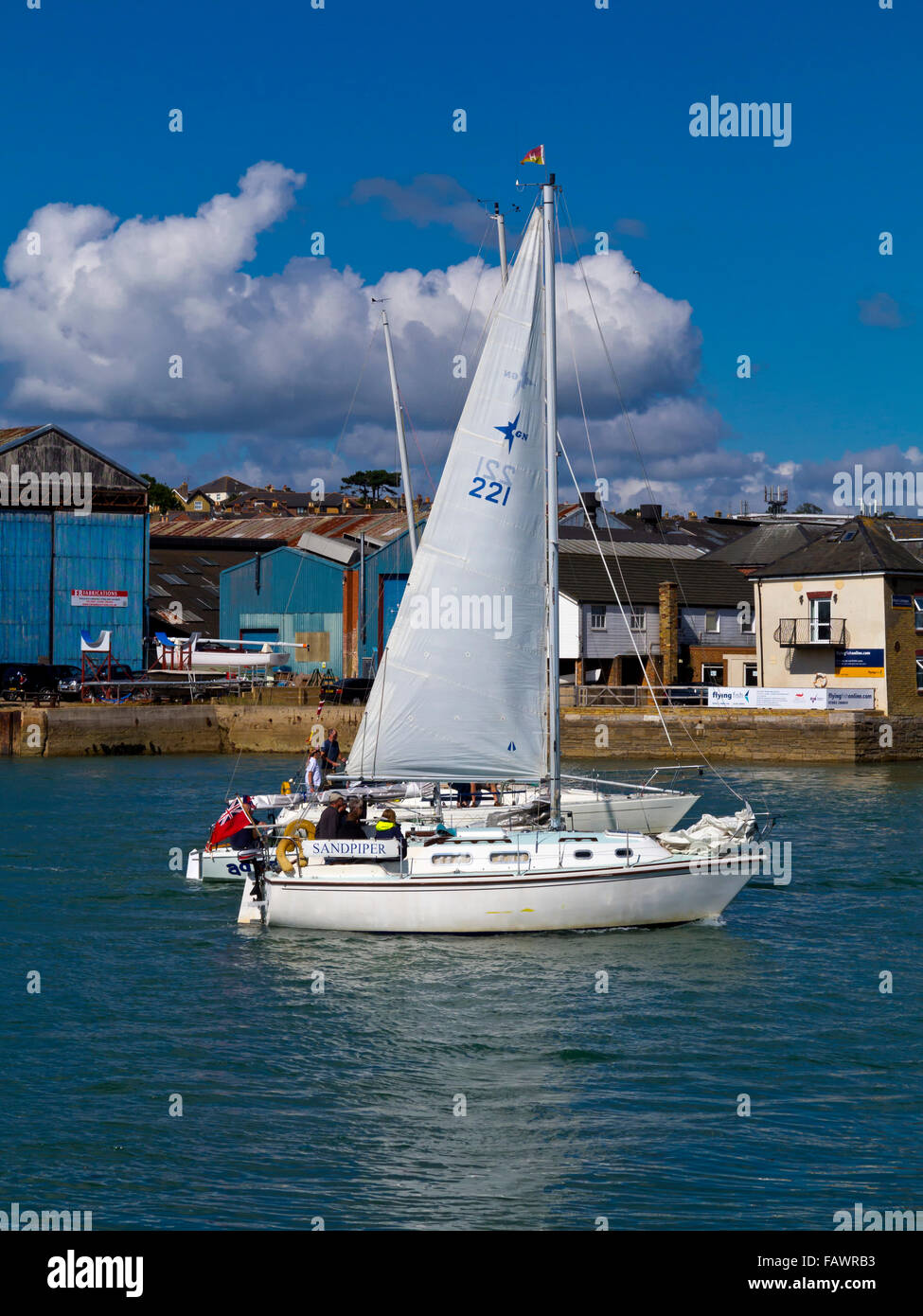 Cowes sail boat hi-res stock photography and images - Alamy