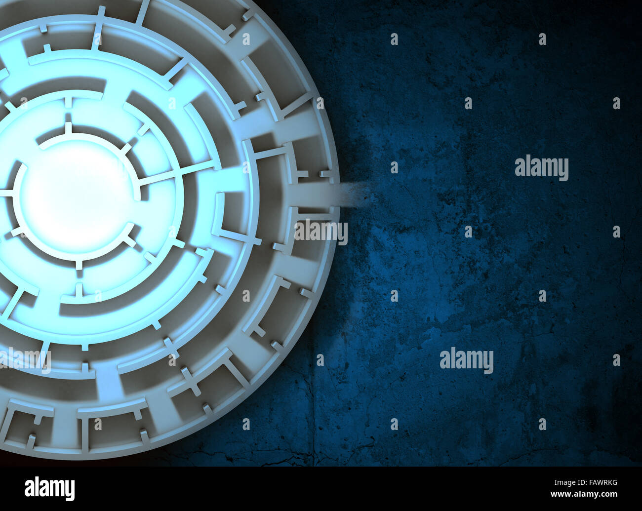 Maze image, top view Stock Photo - Alamy