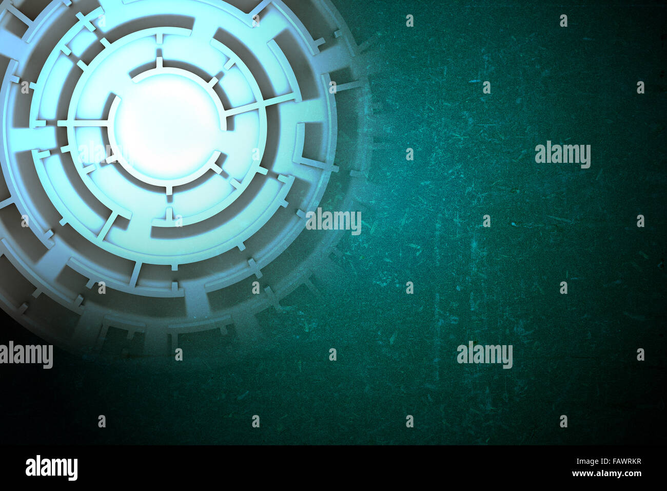 Labyrinth image, top view Stock Photo - Alamy