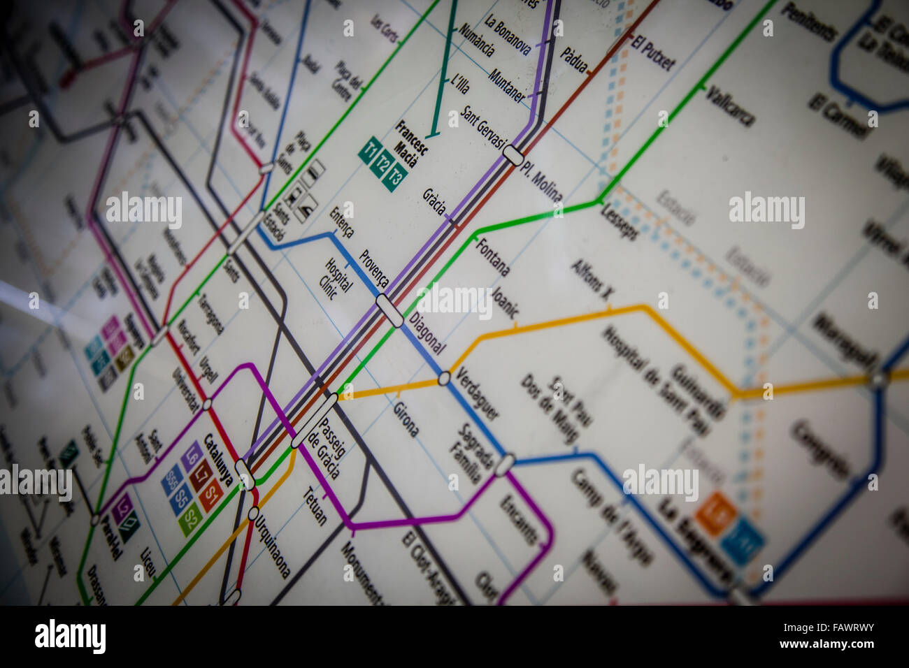 Metro map hi-res stock photography and images - Alamy