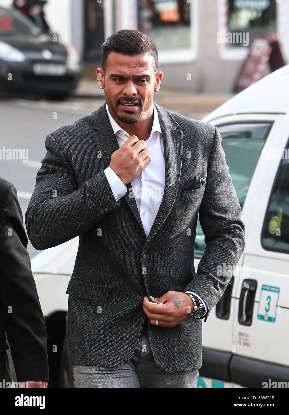 George Kay arrives for an appearance at Brighton Magistrate's Court on ...