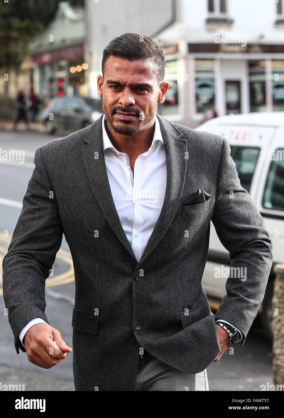 George Kay arrives for an appearance at Brighton Magistrate's Court on ...