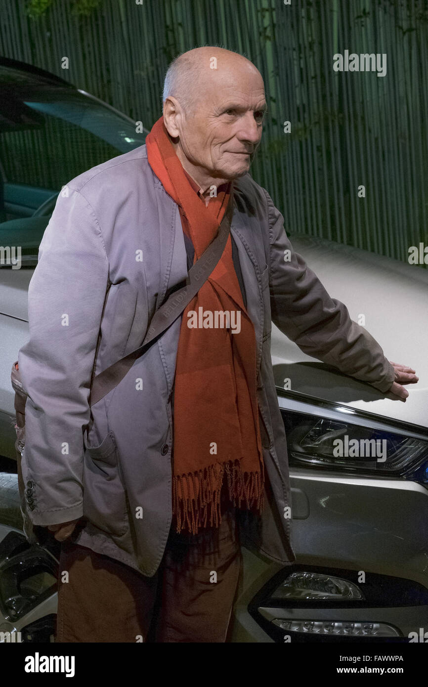 Illustrator Antonio Lopez attends first anniversary of the magazine NOT ...