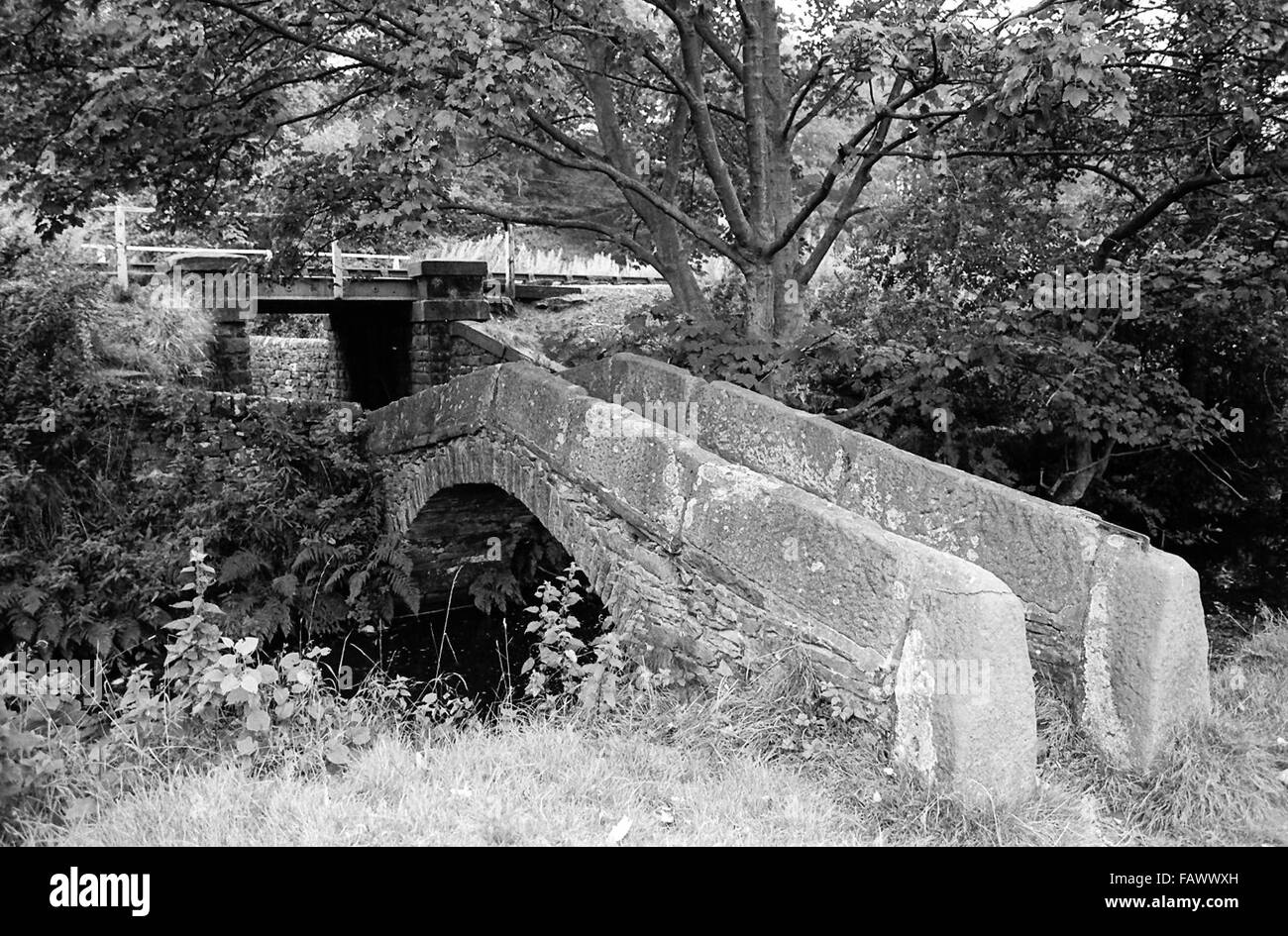 Pack horse bridge over stream hi-res stock photography and images - Alamy