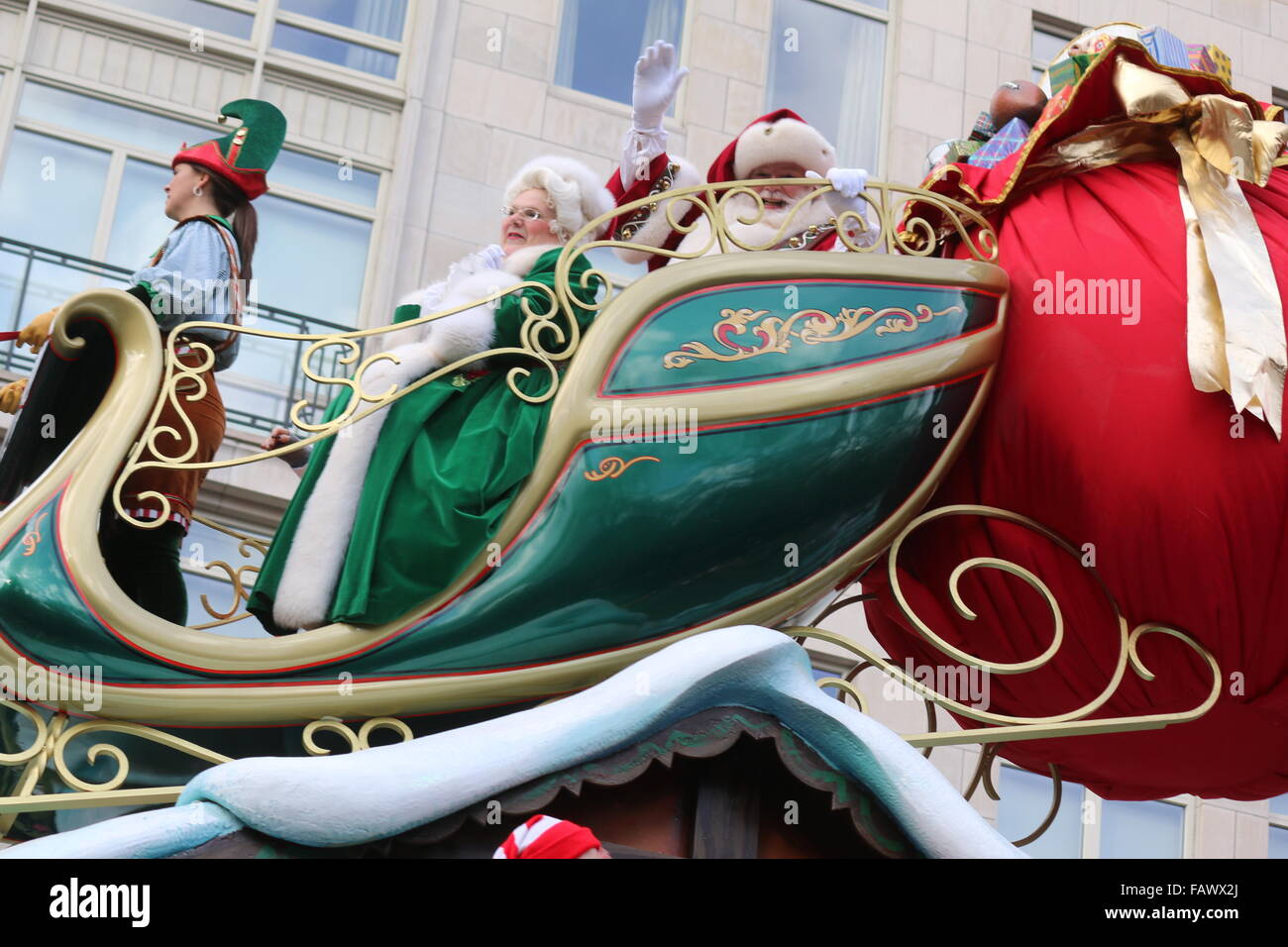 89th Annual Macys Thanksgiving Day Parade Featuring: Santa Claus Where ...