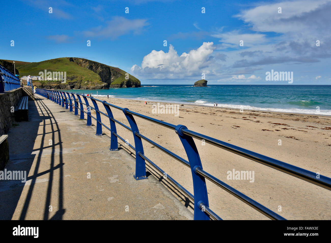 Portreath Beach; Cornwall; UK Stock Photo - Alamy