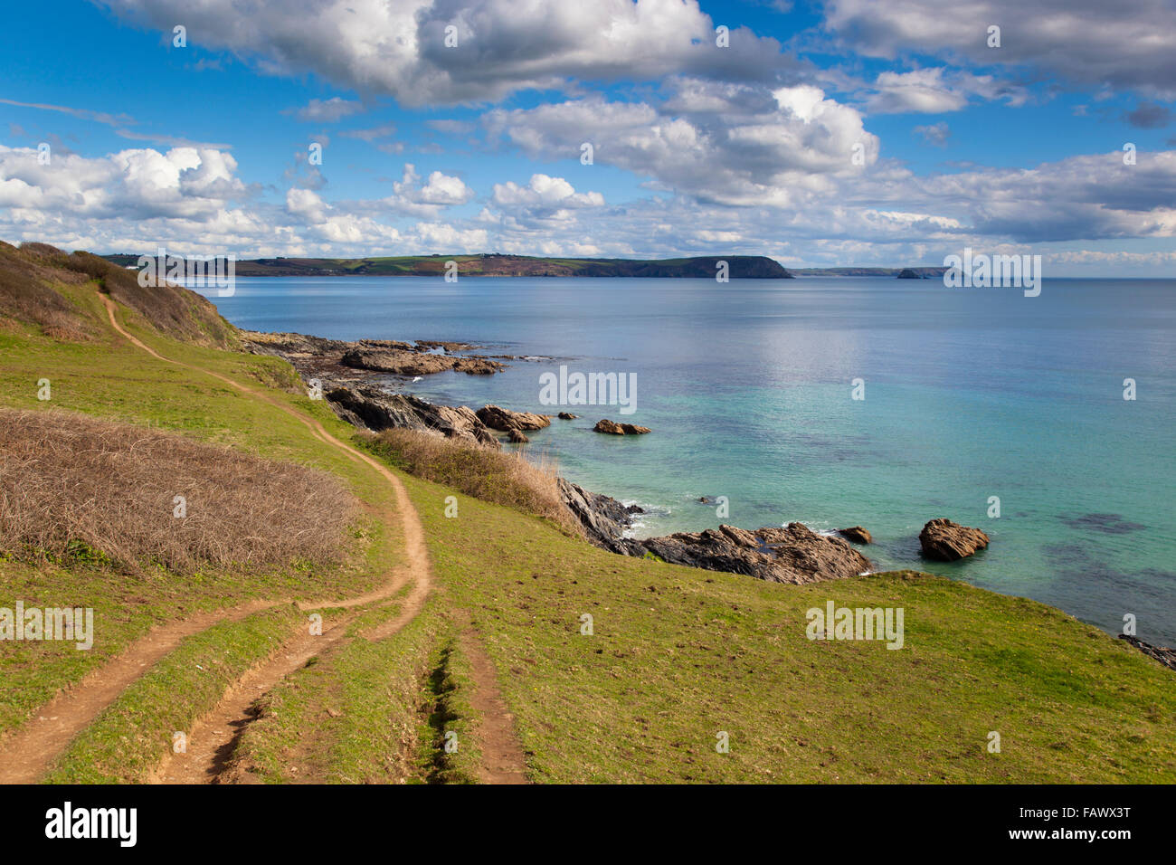 Portscatho; Cornwall; UK Stock Photo - Alamy